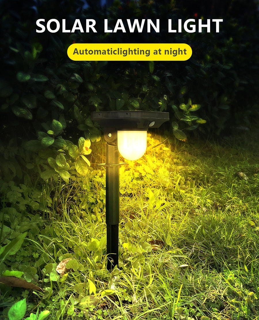 Solar Powered Motion Sensor Pathway Light Waterproof – Decoramo.co.uk