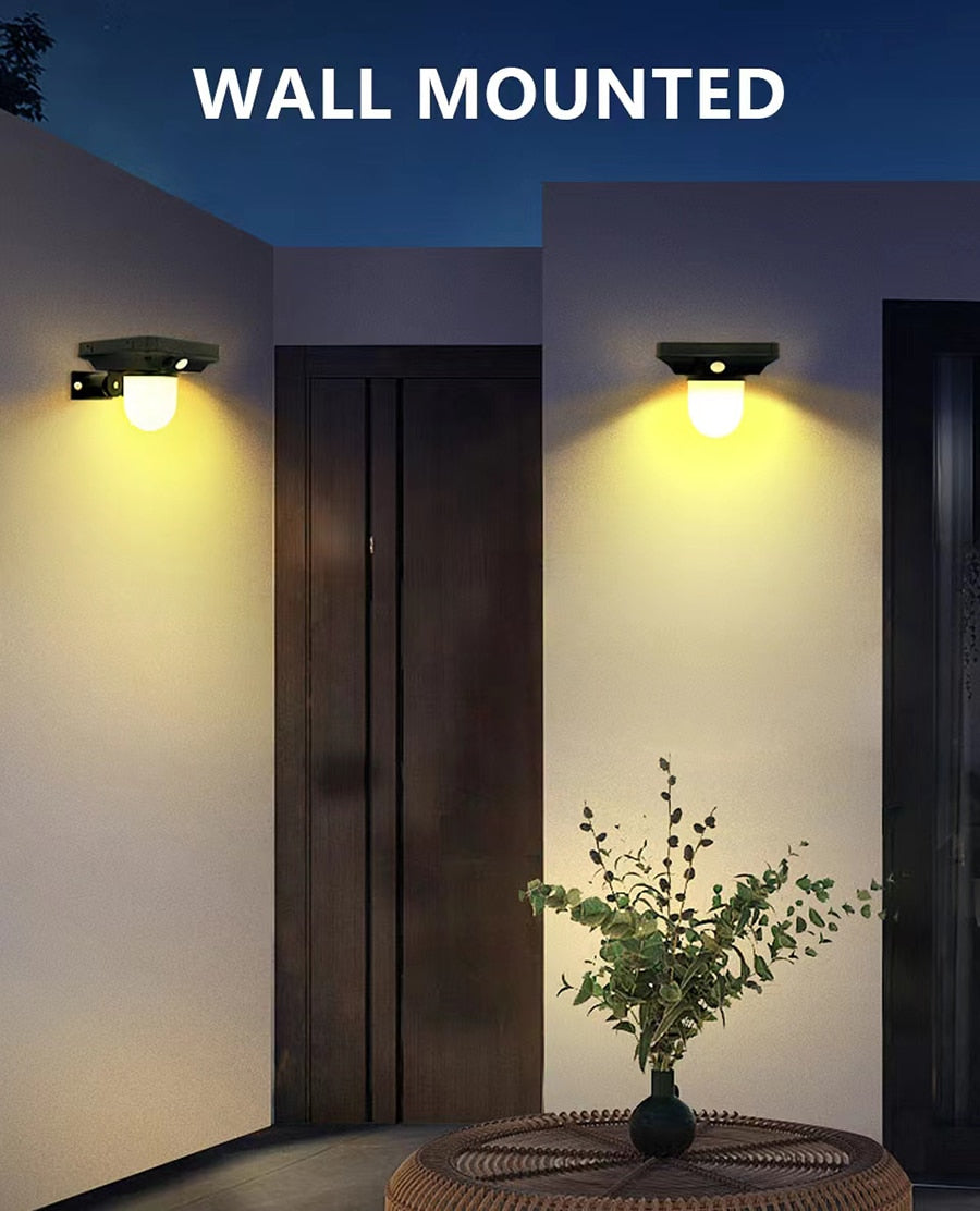 Solar Powered Motion Sensor Pathway Light Waterproof – Decoramo.co.uk